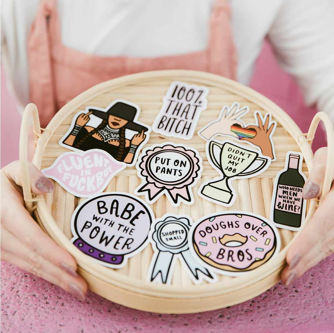 Stickers – Woman-Owned Wallet